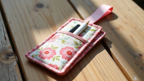 How to Sew a Pencil Holder Bookmark: An Easy Tutorial