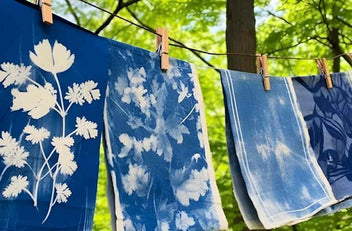 Cyanotype for Fabric: 7 Steps to Make Cyanotype Prints on Fabric Strik