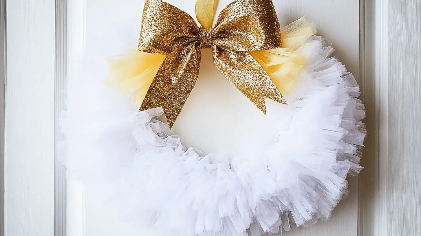 How to Make a Tulle Wreath: A Simple DIY Project