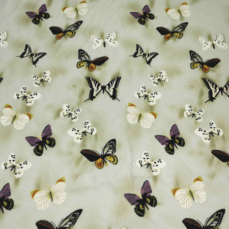 Beautiful Butterfly Fabric By the Yard - Longan Craft