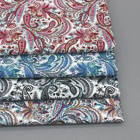 Paisley Fabric By the Yard-Longancraft