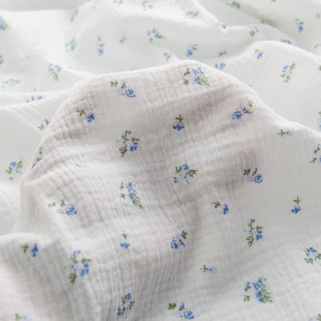Comfortable Double Gauze Fabric By the Yard - Longan Craft