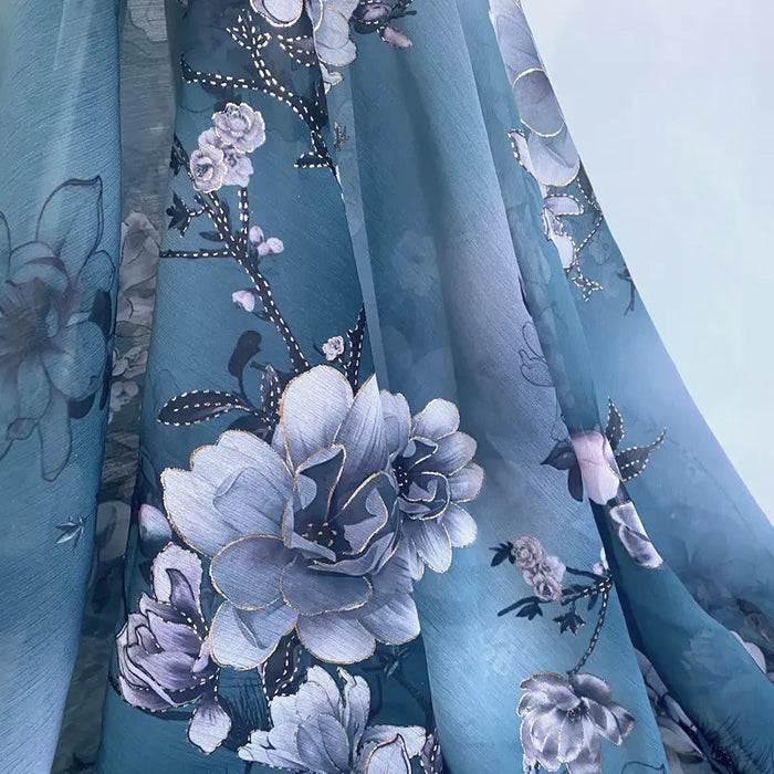 Premium Chiffon Fabric By The Yard for Sewing - Longan Craft