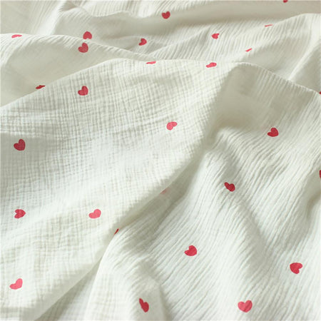 Comfortable Double Gauze Fabric By the Yard - Longan Craft