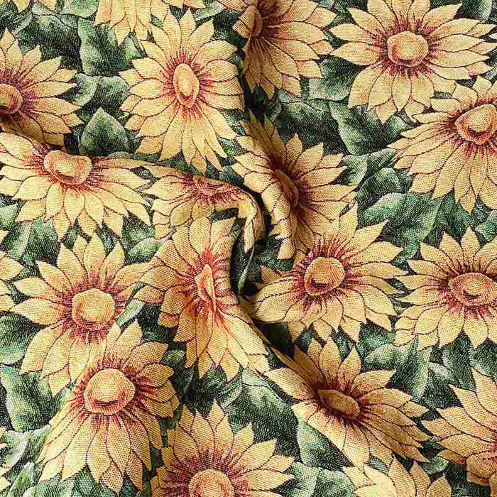 Beautiful Sunflower Fabric By the Yard - Longan Craft
