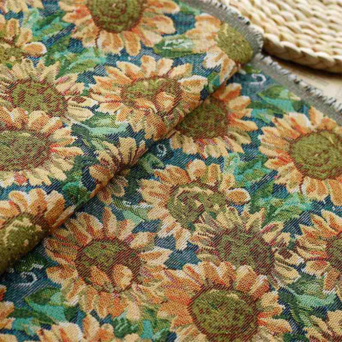 Beautiful Sunflower Fabric By the Yard - Longan Craft